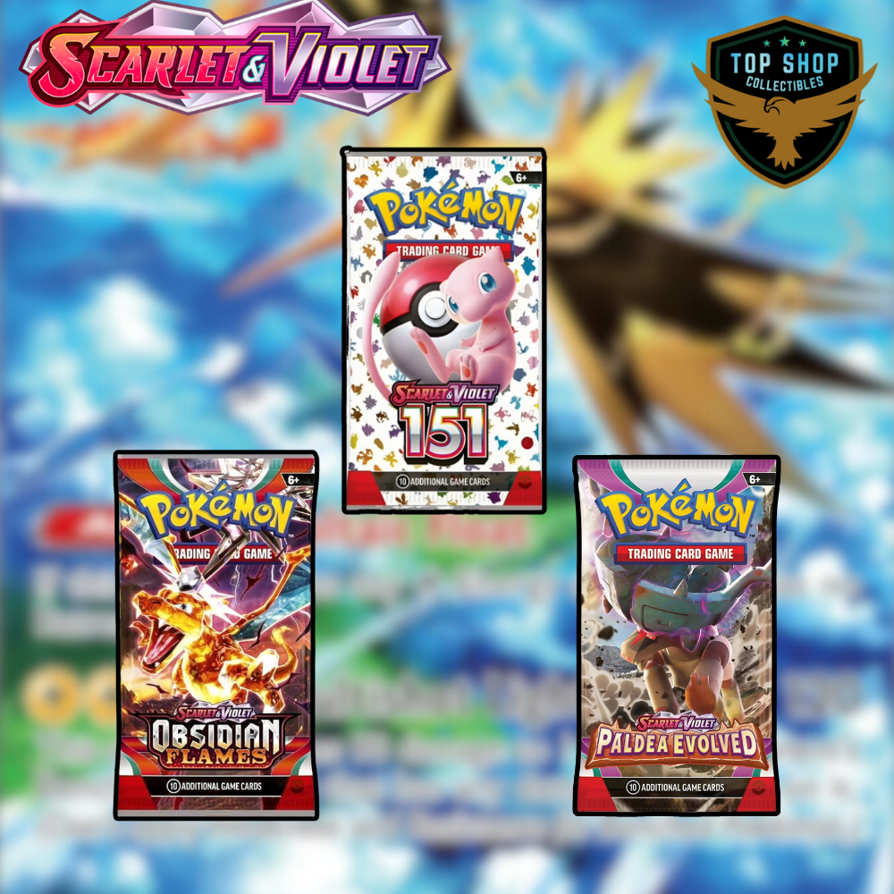 ROTATION BUNDLE - Pokémon Scarlet & Violet Booster Pack Bundle – Top ...