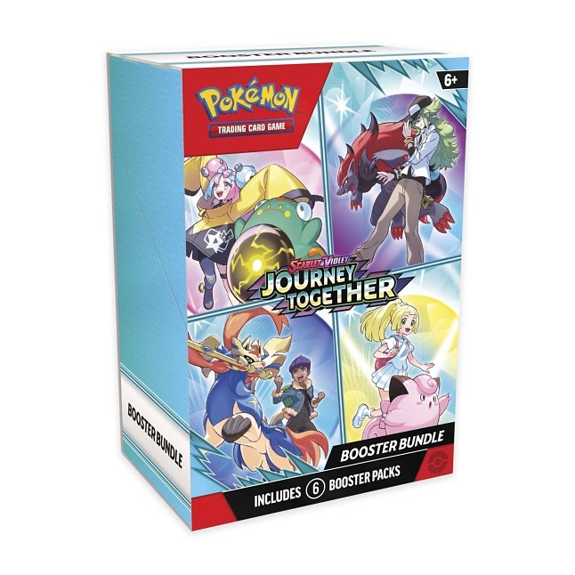 Pokémon Journey Together booster Bundle (6 Packs) – Top Shop Collectibles