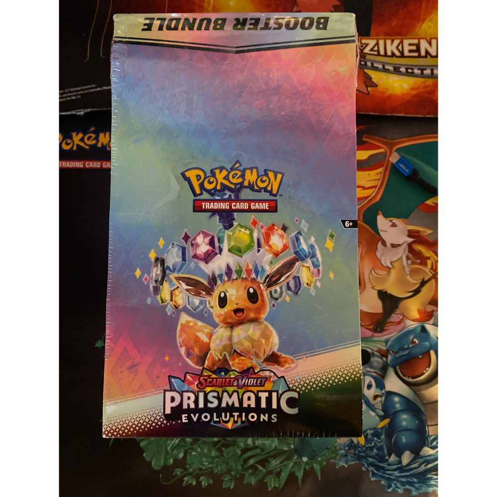NEW Pokémon Prismatic Evolutions Booster Bundle Display Sealed (10 Bun ...