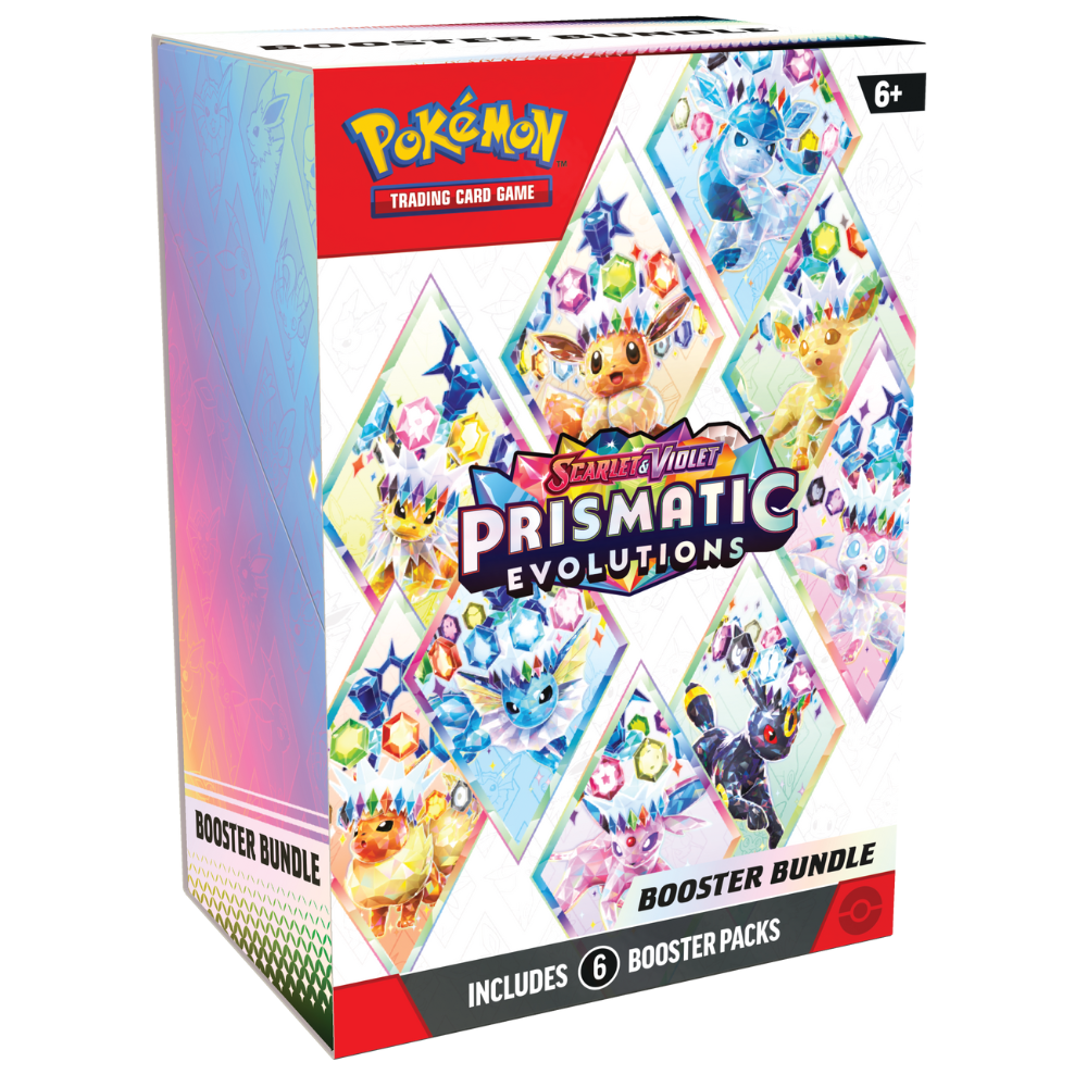 Pokémon Prismatic Booster Bundle (6 Packs) – Top Shop Collectibles